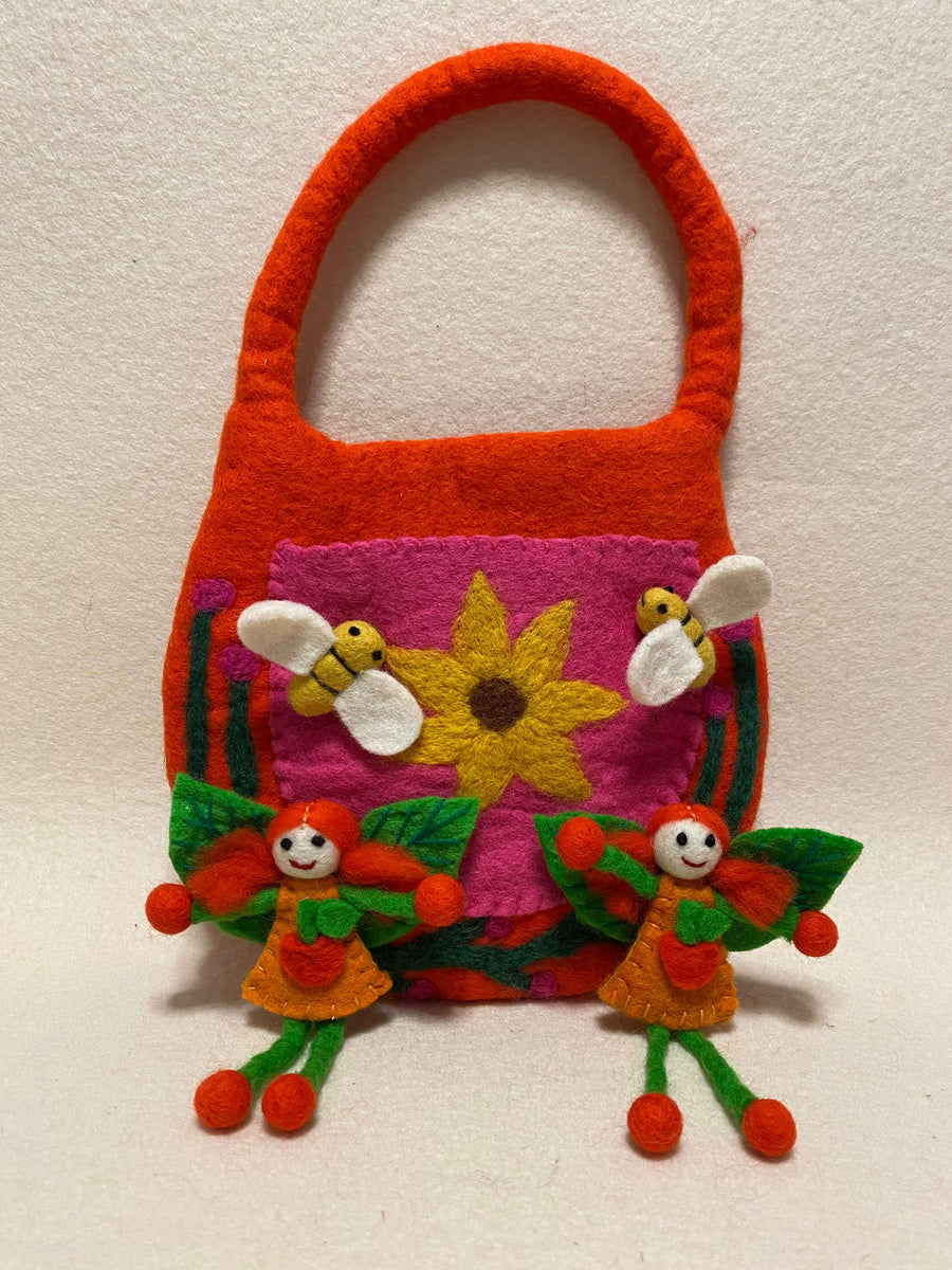 Big Orange Sunflower Bag – The Pixie Patch