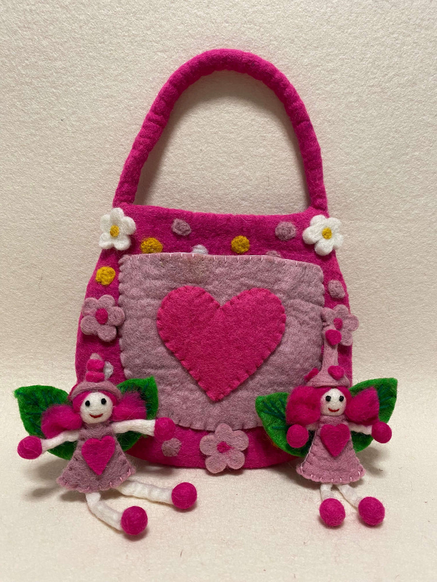 Big Pink Love Heart Bag – The Pixie Patch