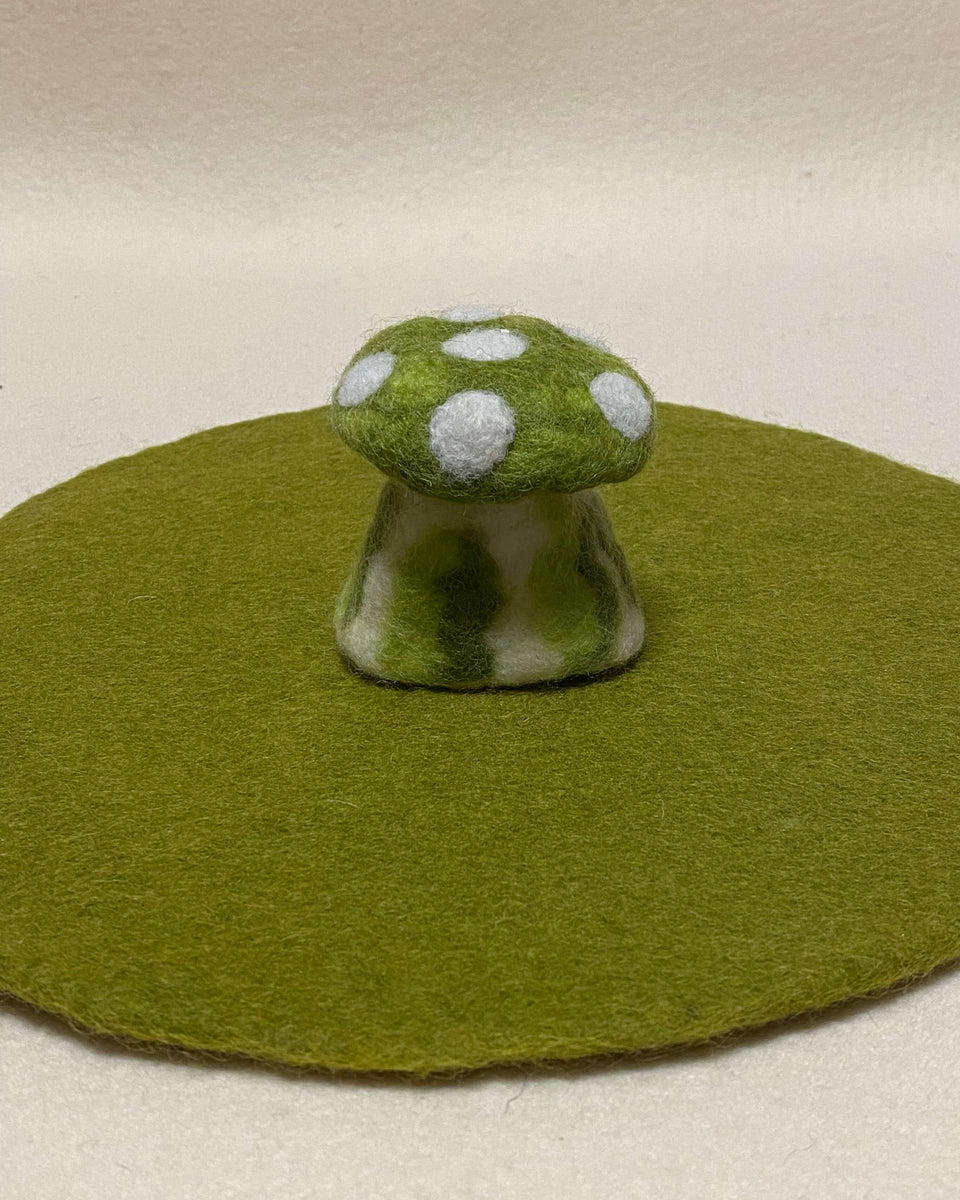 Olive Green Toadstool – The Pixie Patch