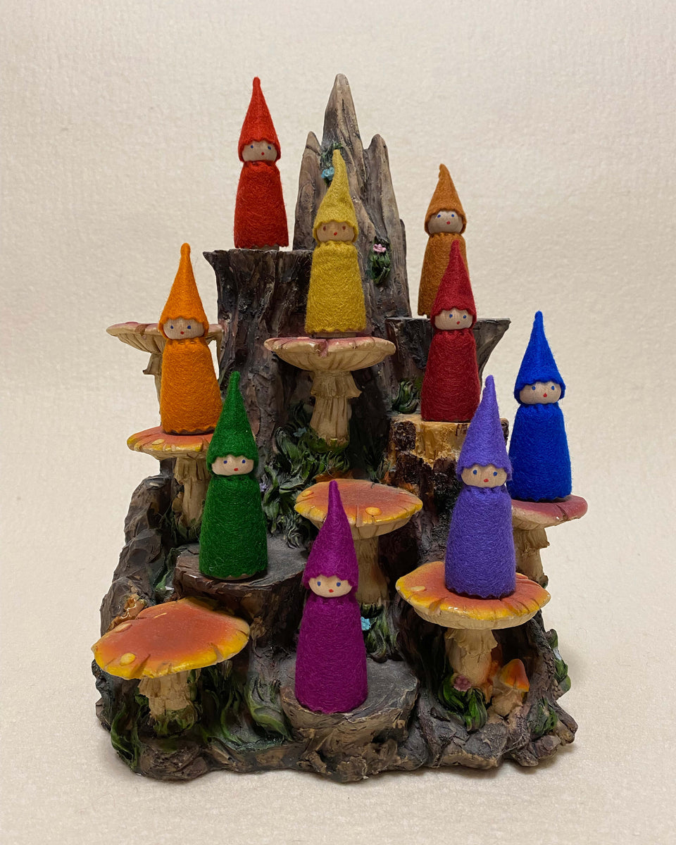 Medium Gnomes Earthy Colours – The Pixie Patch