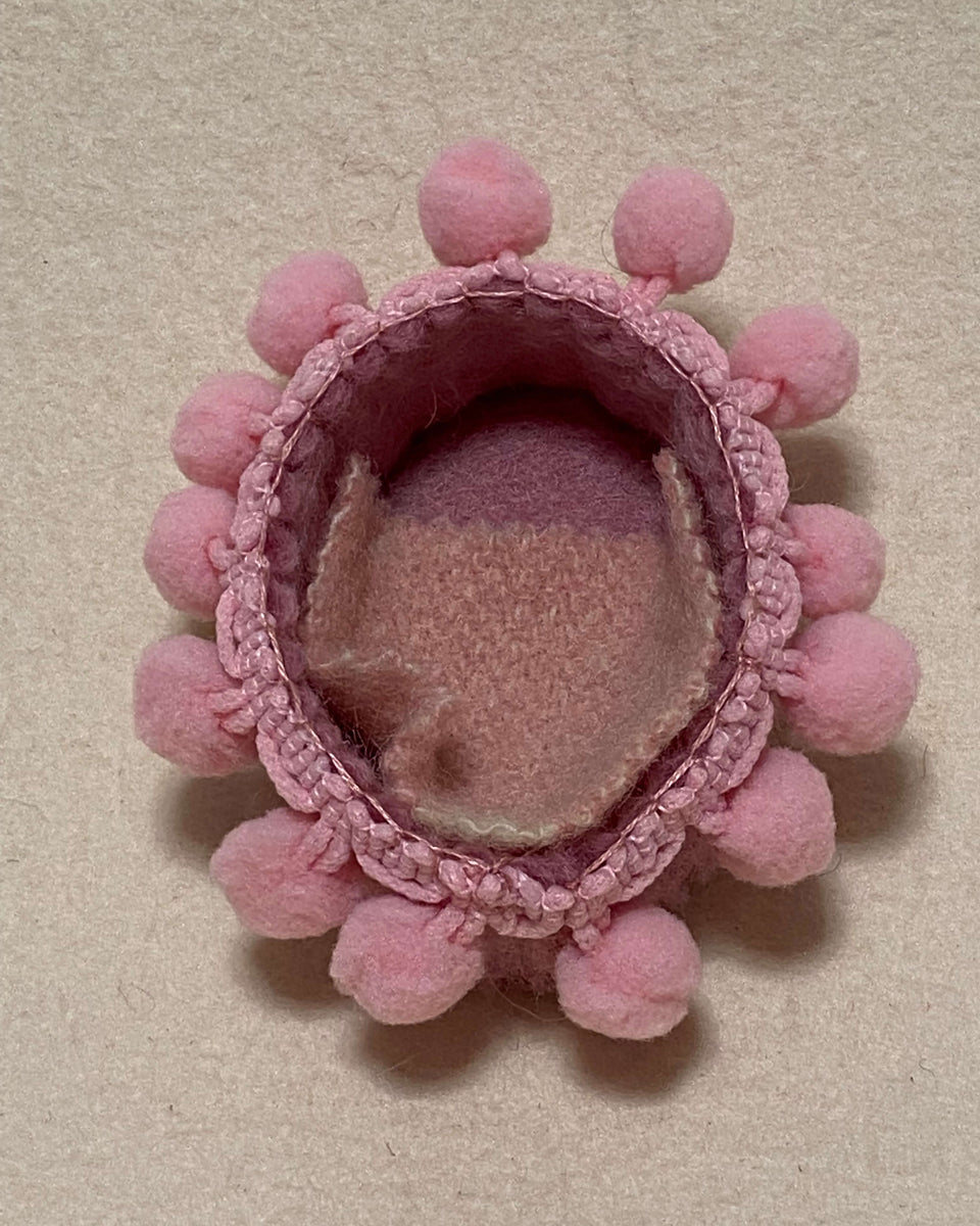 Bassinet Pink Pom Poms – The Pixie Patch
