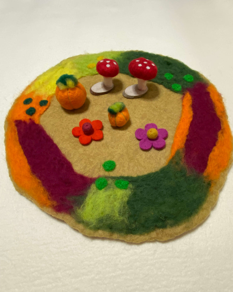 Pumpkin and Toadstool Garden – The Pixie Patch