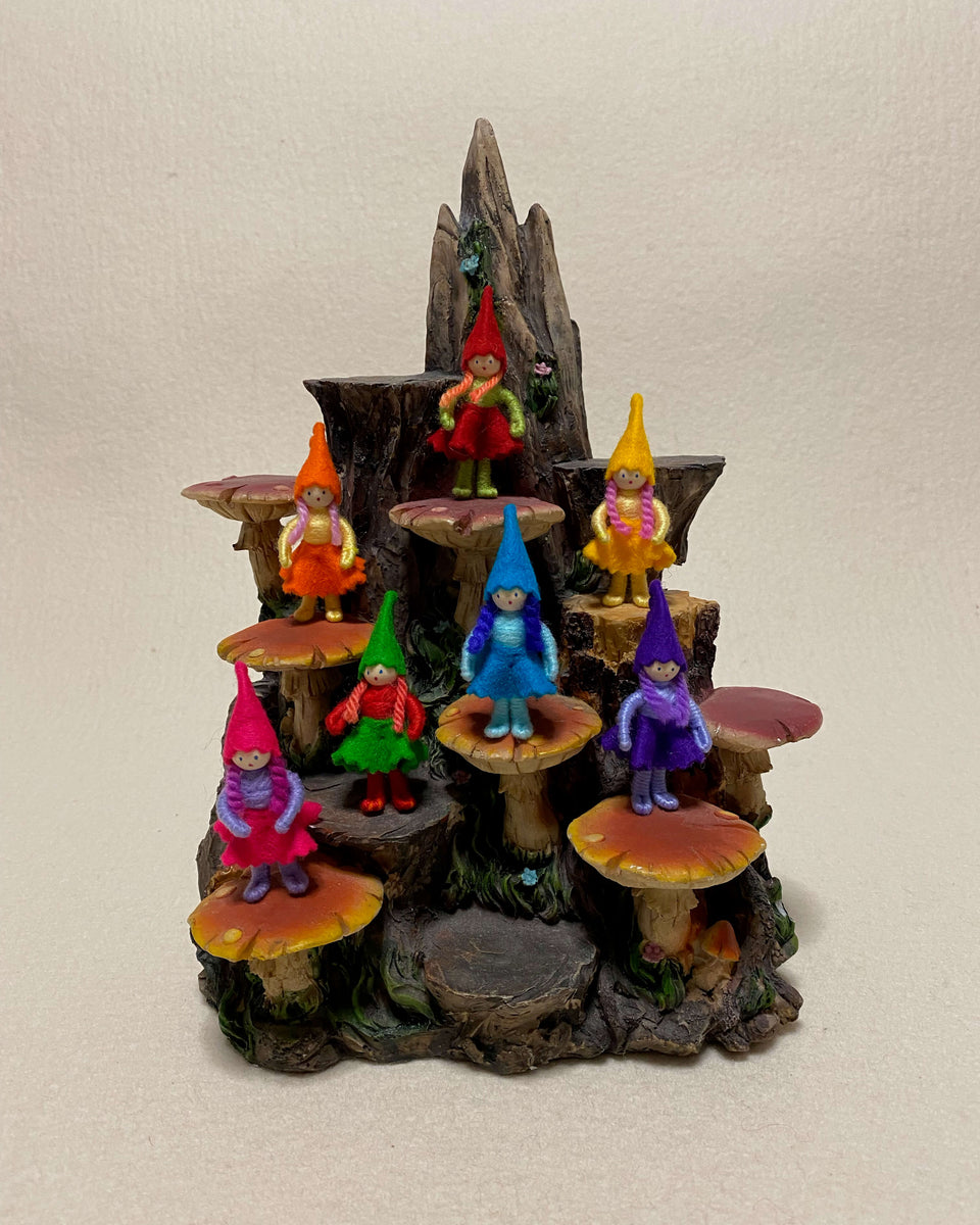 Small Girl Pixies Bright Colours – The Pixie Patch