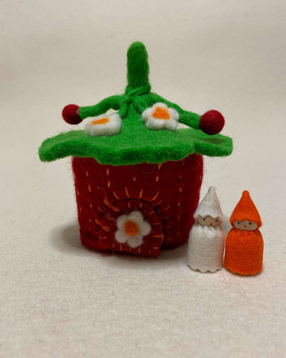 Tiny Strawberry Home – The Pixie Patch