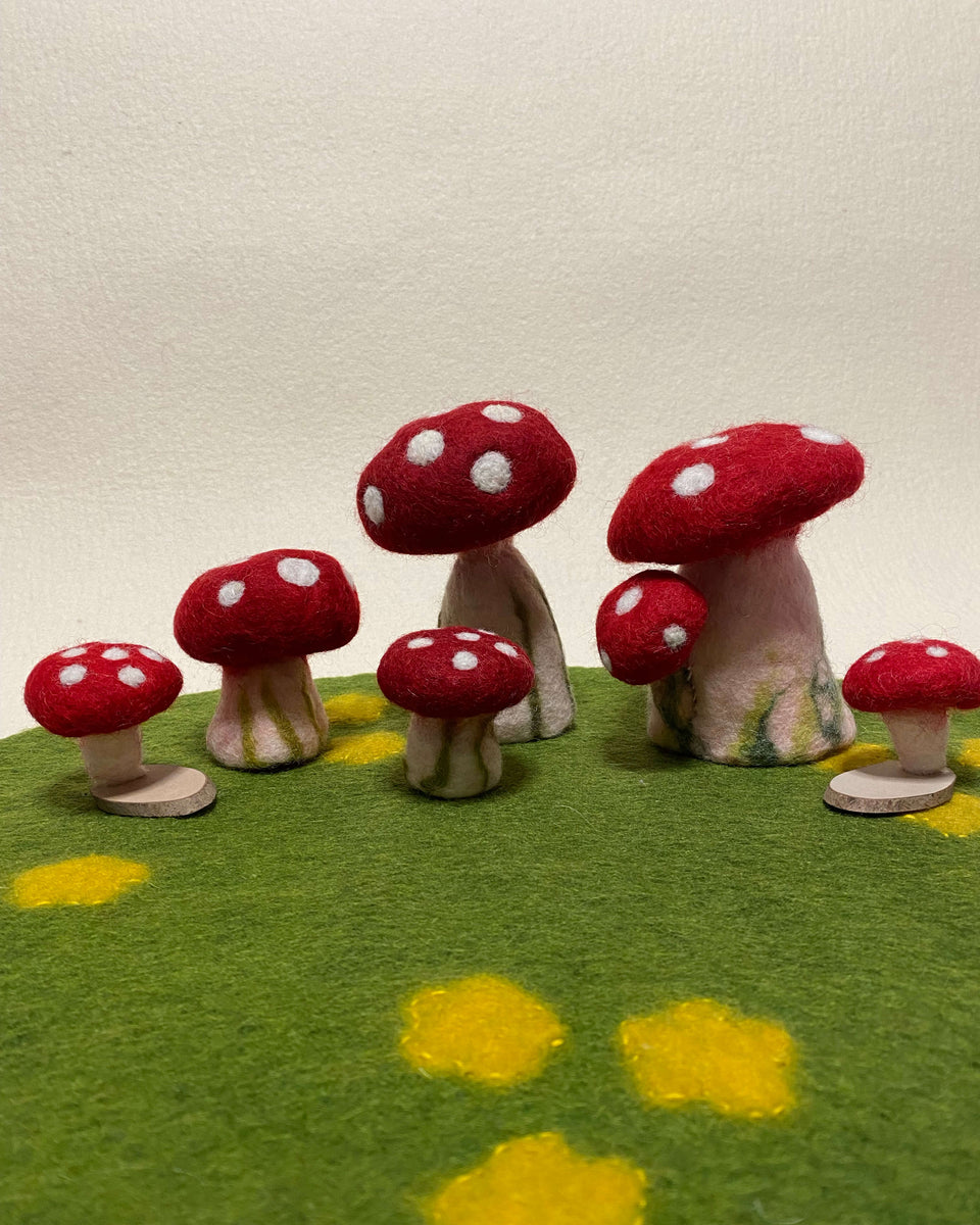 Toadstools Red – The Pixie Patch