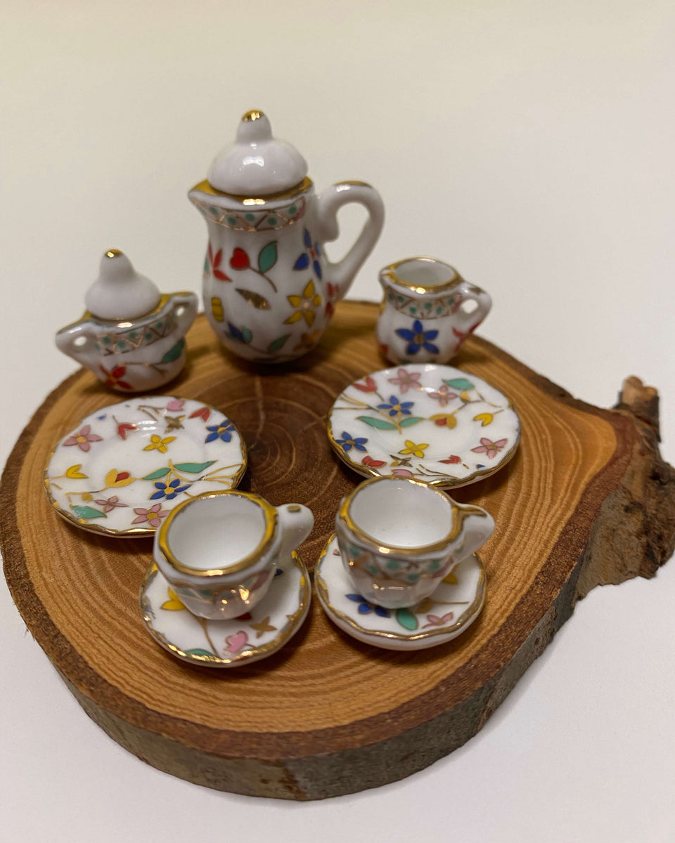 Multi Colour Tea Set (11 pcs) – The Pixie Patch